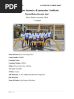 Cricket Competition Project SBA 2022 | PDF | Cricket | Athletic Sports