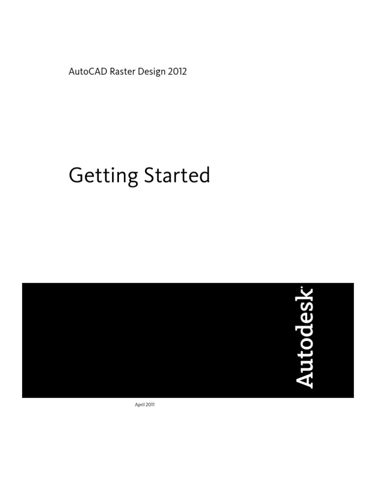 Autocad Raster Design 2012 Getting Started | PDF | Autodesk | Microsoft ...