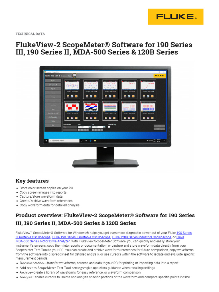 FLUKEVIEW2 SCM | PDF | Personal Computers | Computing