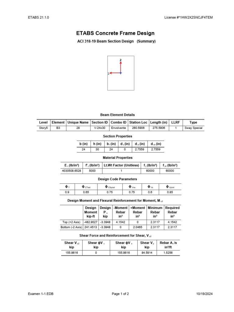 Viga Report | PDF | Beam (Structure) | Composite Material