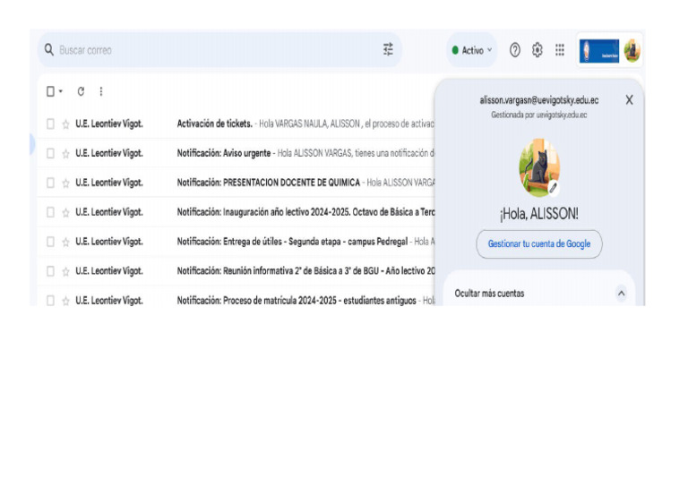 cap mate correo | PDF