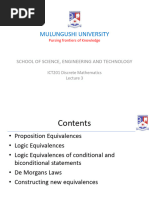 Module 4 Tautologies, Contradictions and Contingency | PDF ...