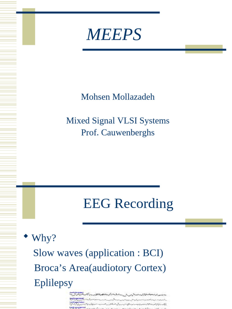 EEG Recording | PDF | Computers