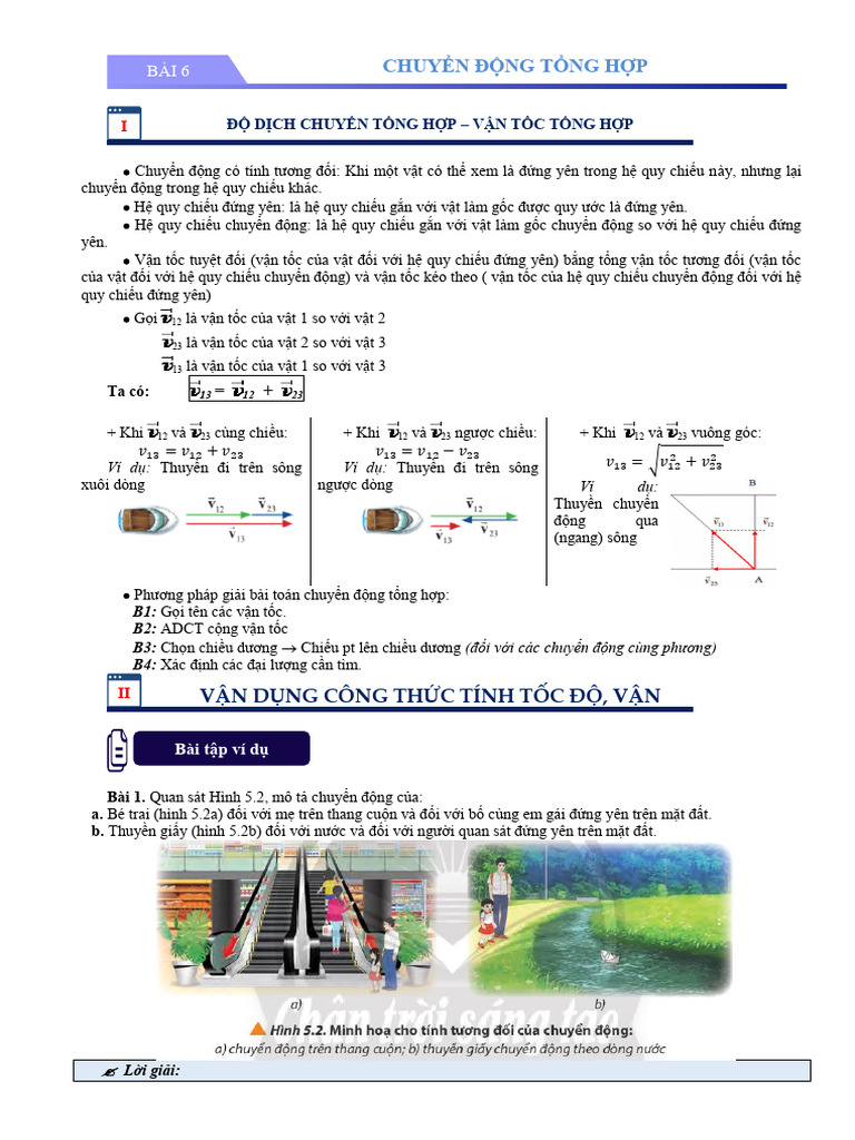 Chuyen Dong Tong Hop | PDF