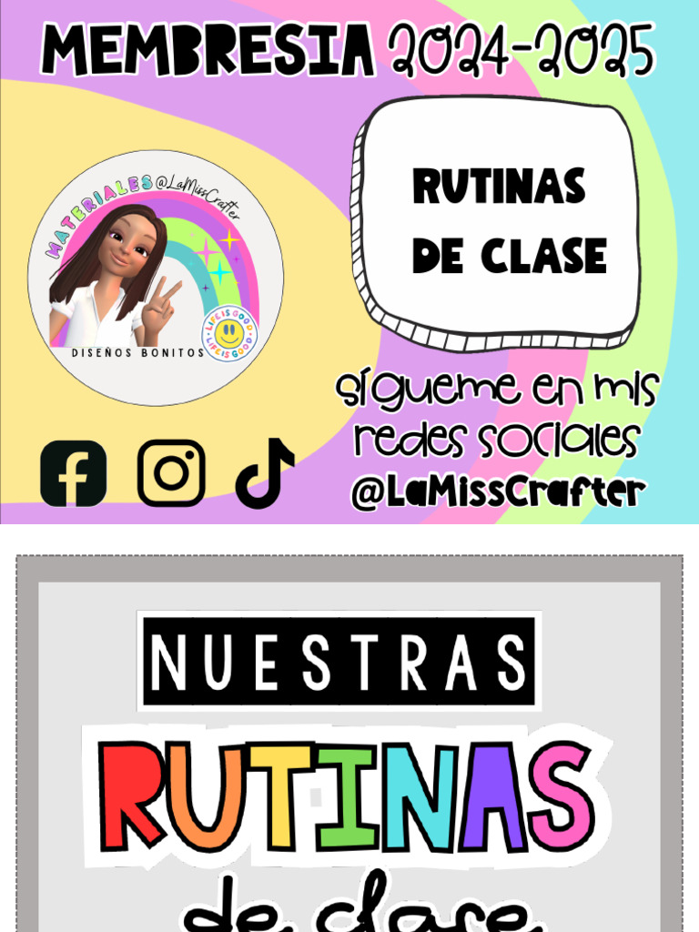 Rutinas de Clase | PDF