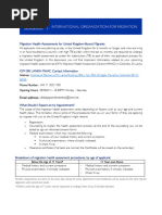 Radiological Report Form | PDF