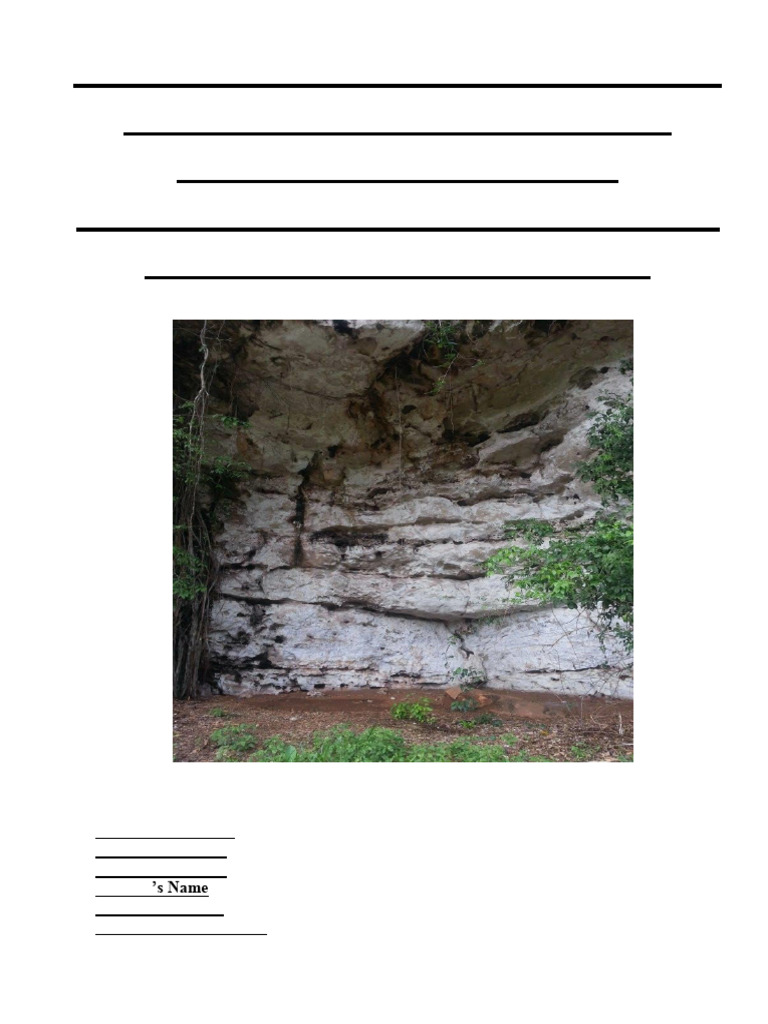 Limestone Features and Weathering in Lluidas Vale | PDF | Limestone ...