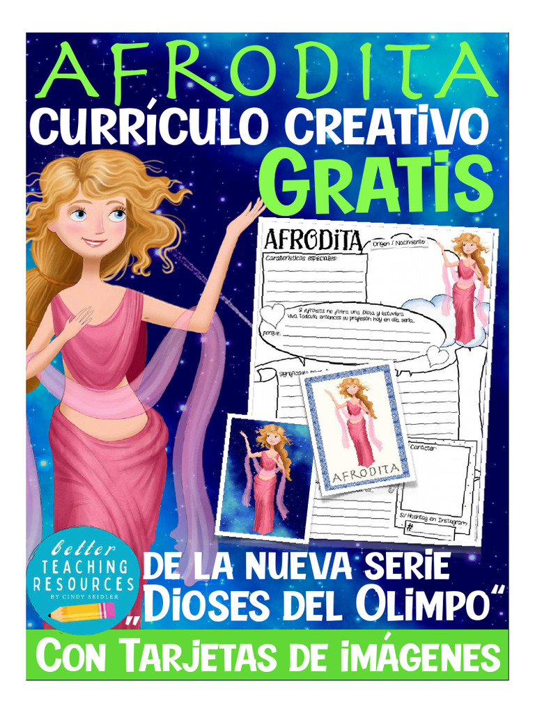Afrodita - Currículo Creativo (Dioses Del Olimpo) | PDF