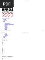 Gabaritos Vestibular UFRGS 2024 | PDF