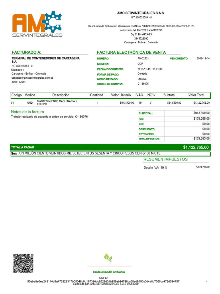 FACTURA-UBL Estandar | PDF
