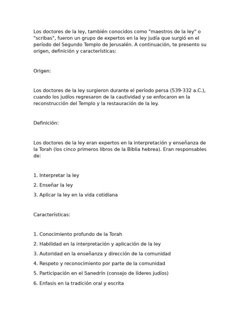 Quiénes eran los Escribas | PDF