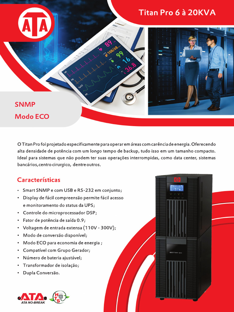 ATA - TITAN Pro 6 A 20kVA | PDF