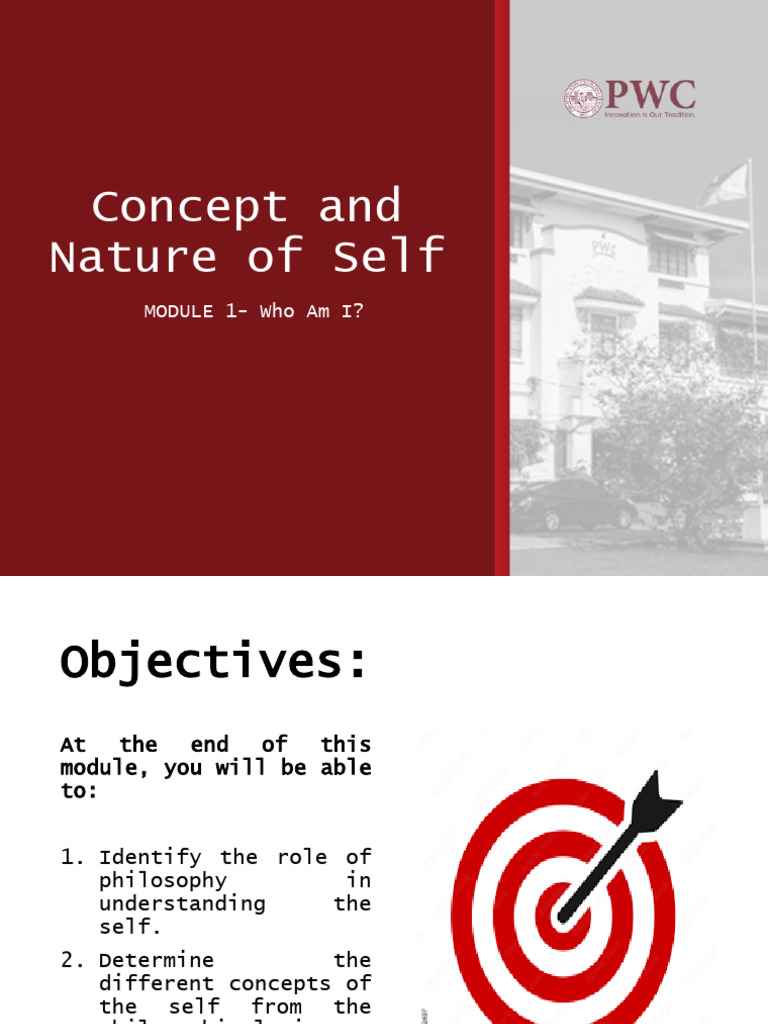 Module 1 Understanding the Self 1.Pptx | PDF | Philosophy Of Self | Soul