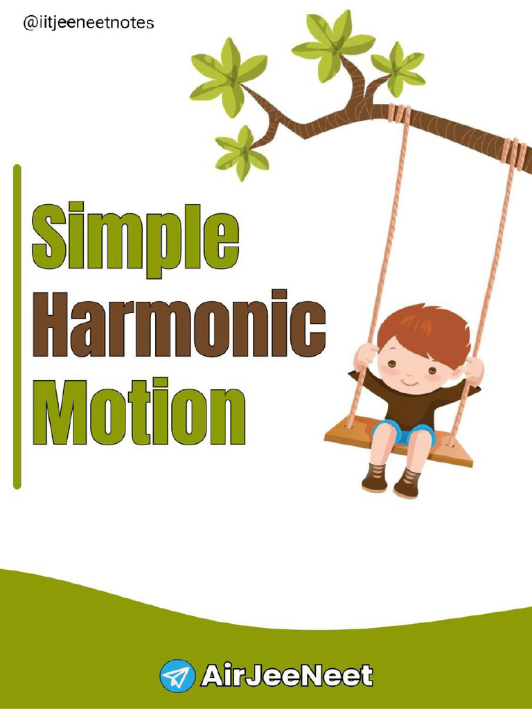 shm (simple harmonic Motion) | PDF