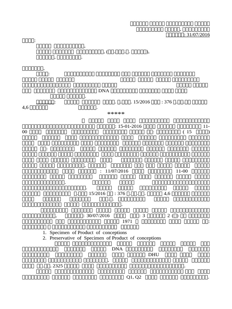 DNA Profiling Req | PDF