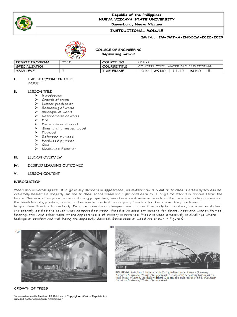 CMT A Module 5 Im Format | PDF | Plywood | Wood