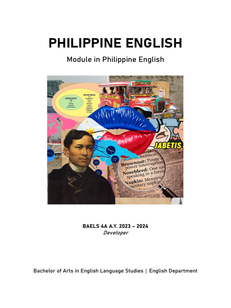 Philippine English Module Baels 4a Final | PDF | English Language ...