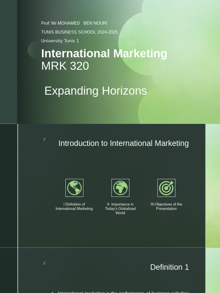 International Marketing Overview and Strategies | PDF | Marketing ...