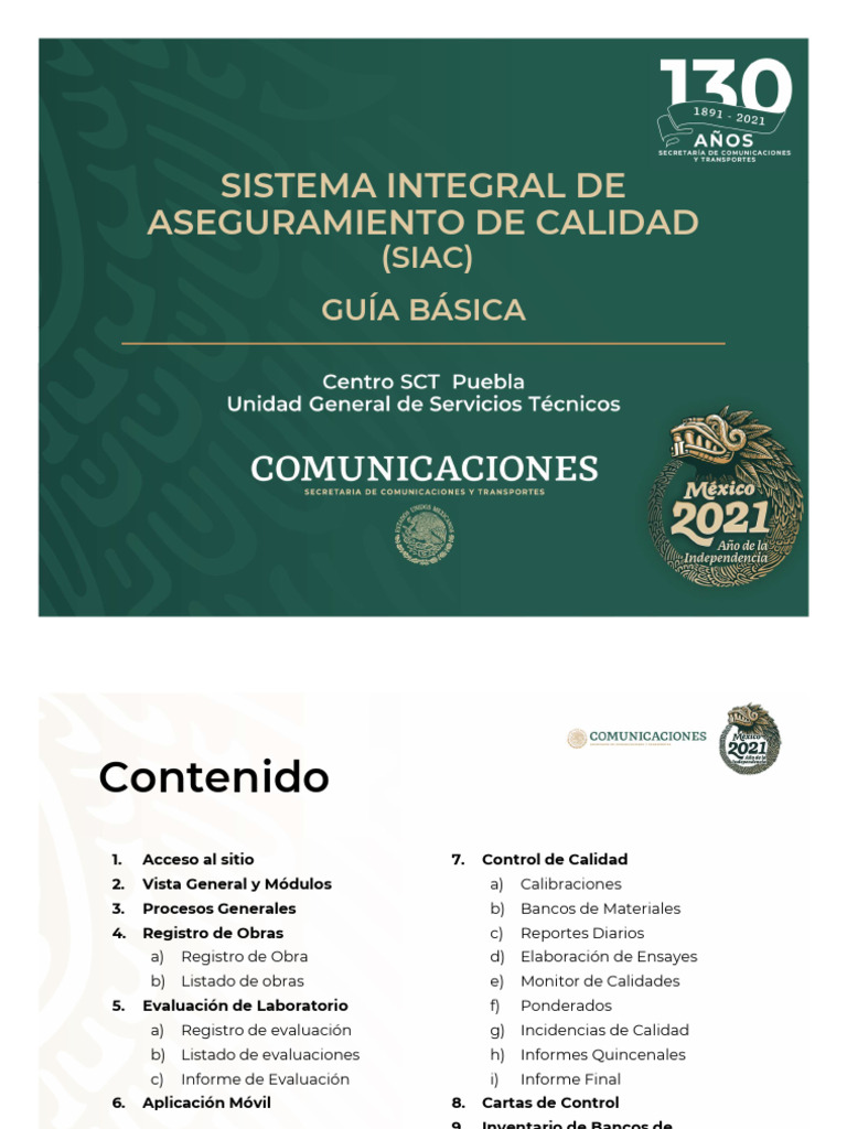 Guía SIAC | PDF | Evaluación | Laboratorios