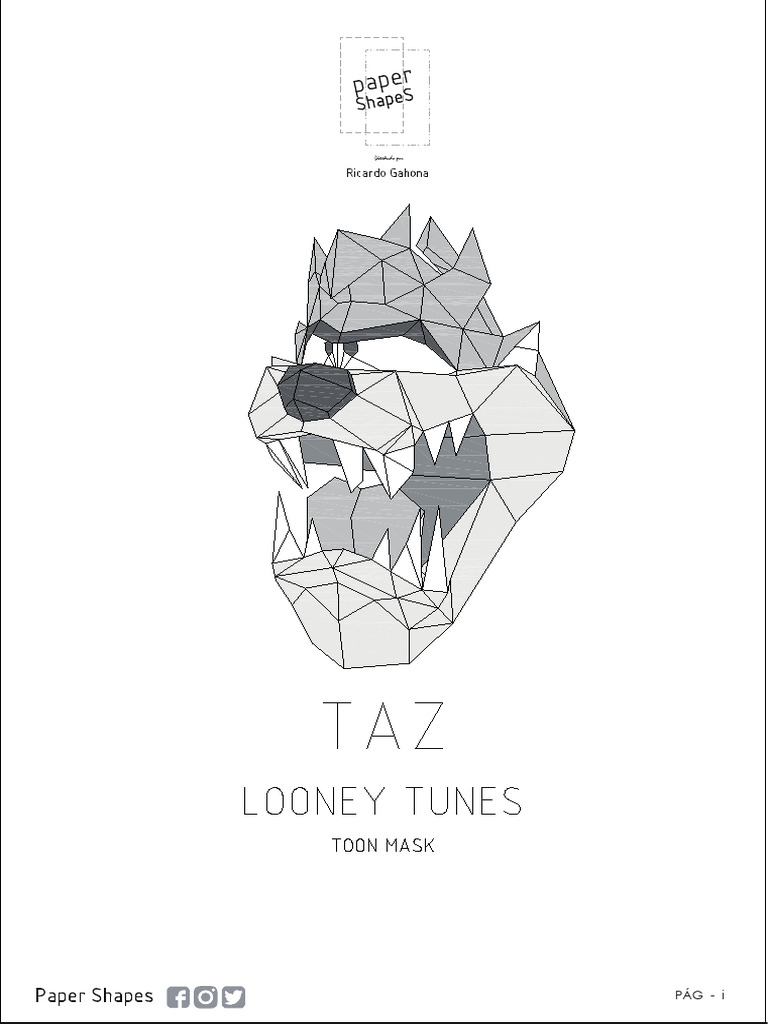 Taz Papershapes | PDF