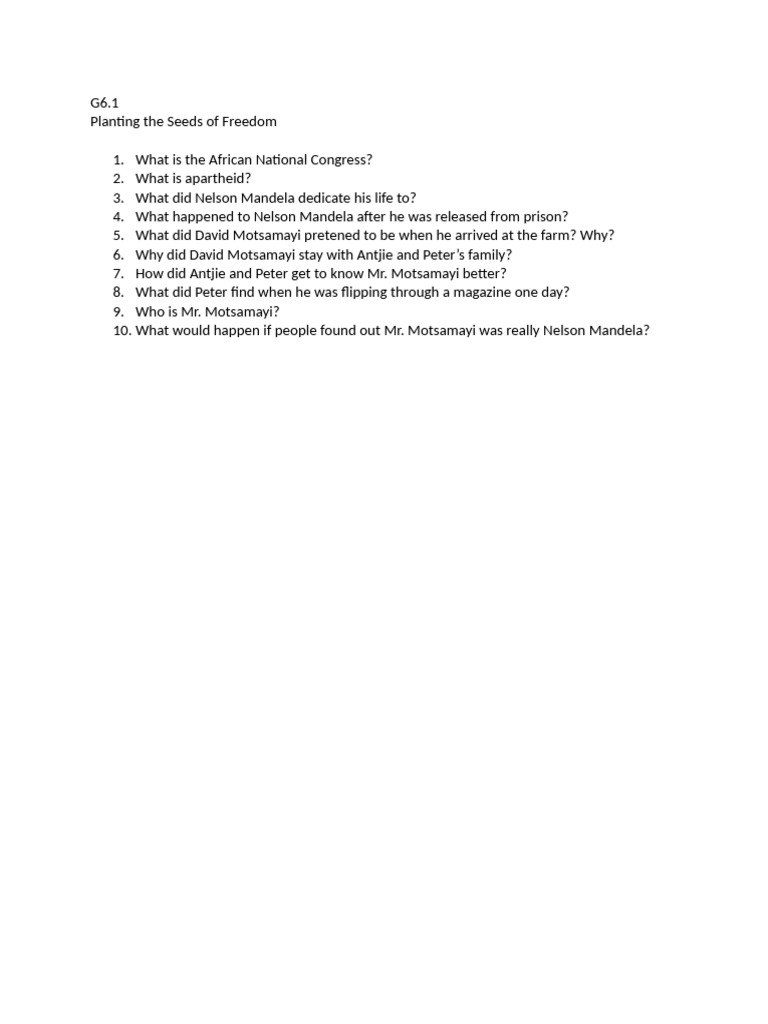 David Motsamayi's Secret Identity | PDF | Social Science