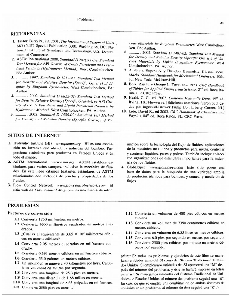 Problemario 1 MF | PDF