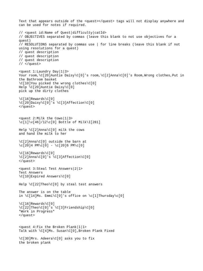 Quests de dmlc | PDF