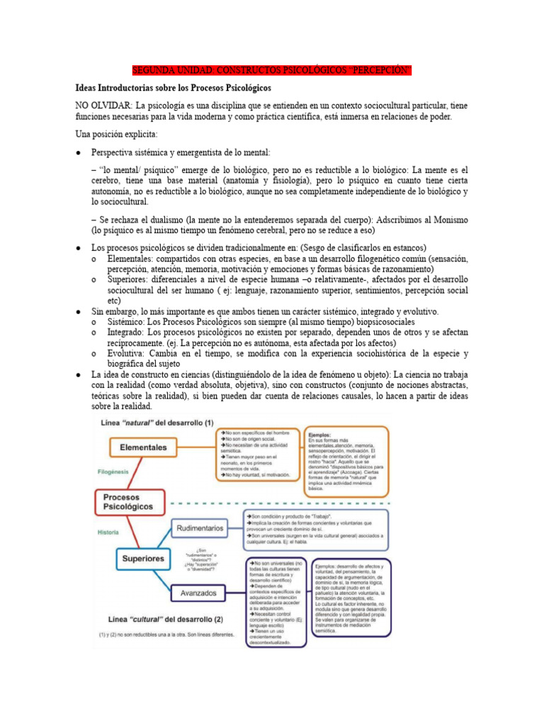 Resumen Introducción Pep2 | PDF | Las emociones | Percepción