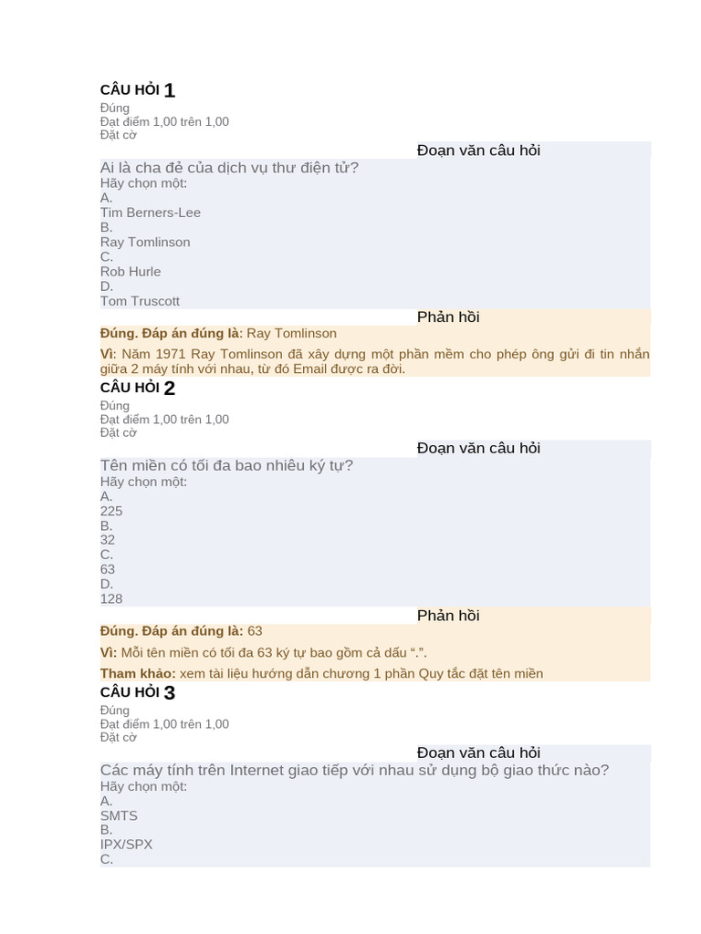 Bai Tap Giua Ky So 1 | PDF