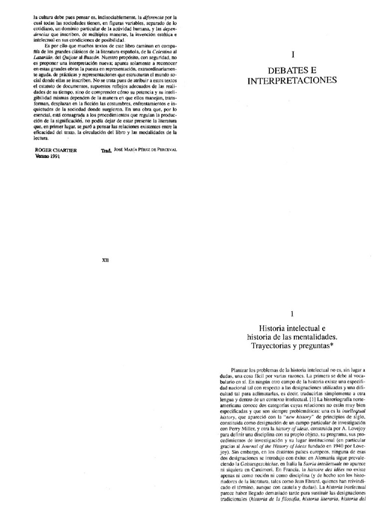 Chartier, Roger 1972 | PDF