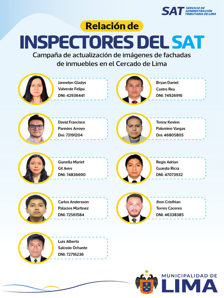 Inspectores Del SAT - 2024 PDF | PDF