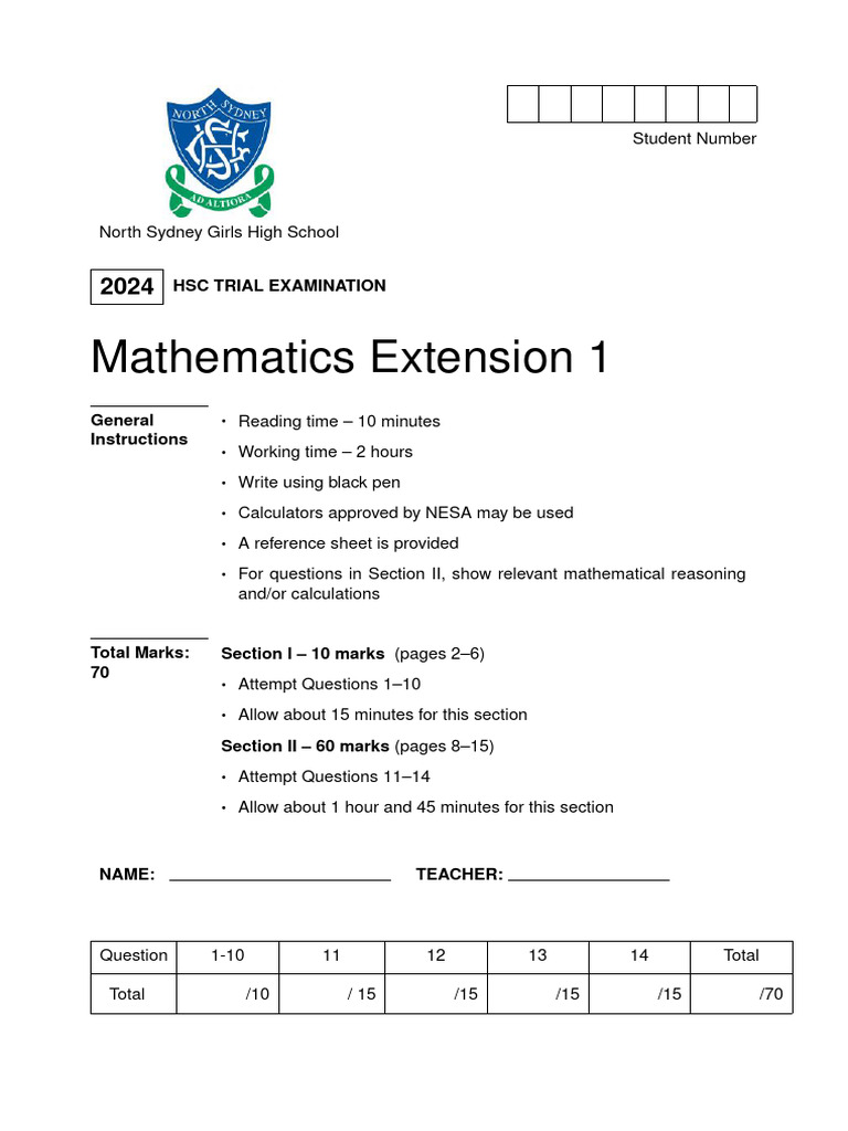 2024-nsghs-ext-1 | PDF | Polynomial | Speed