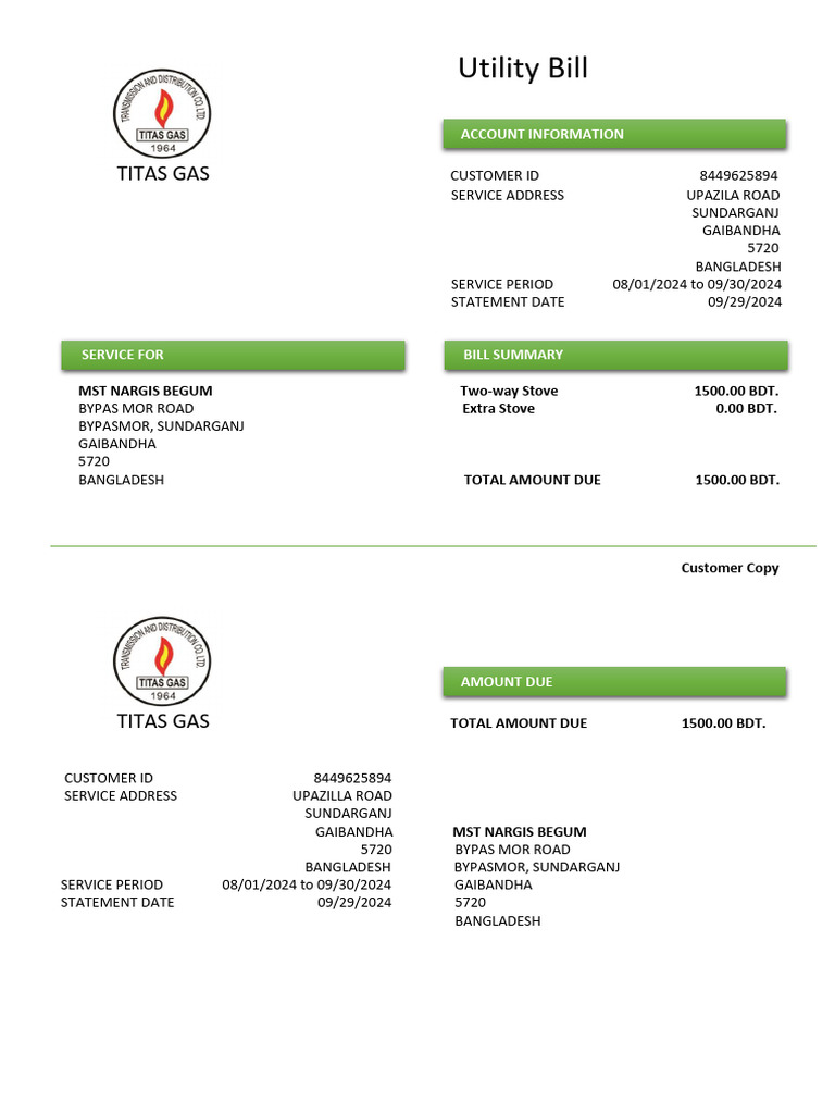 titas_gas_utility_bill_customer_id_8449625894-1 | PDF
