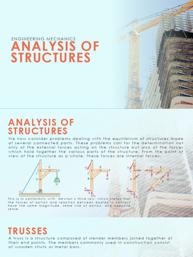 eng mech 4 | PDF | Truss | Force