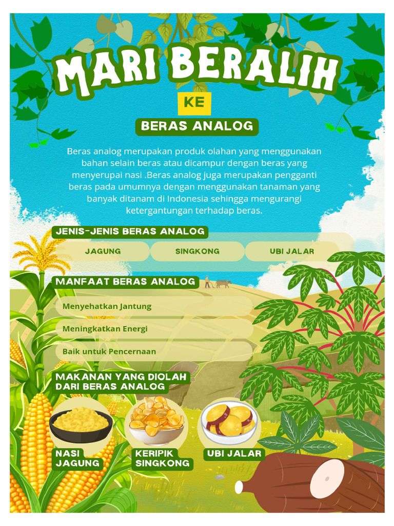 04 - Akbar M.S - XI - A - Poster Beras Analog | PDF
