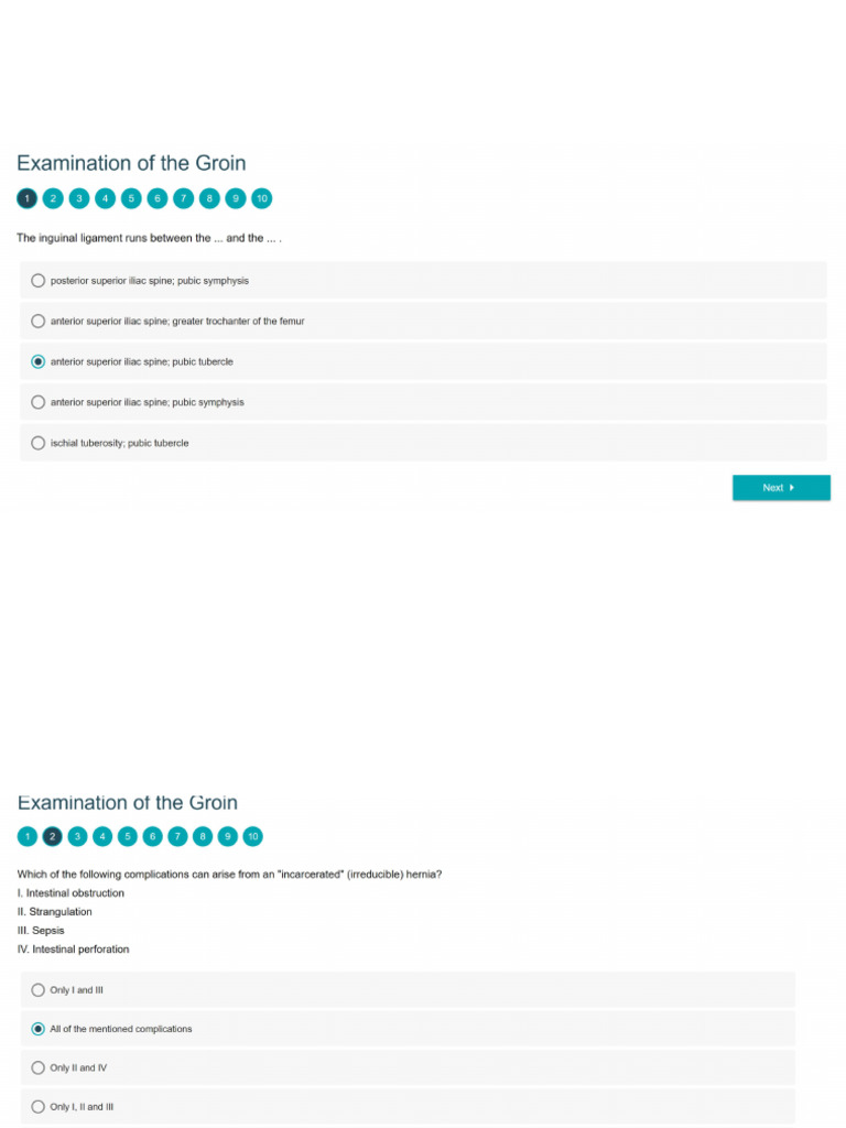 6.examination of The Groin - HMD | PDF