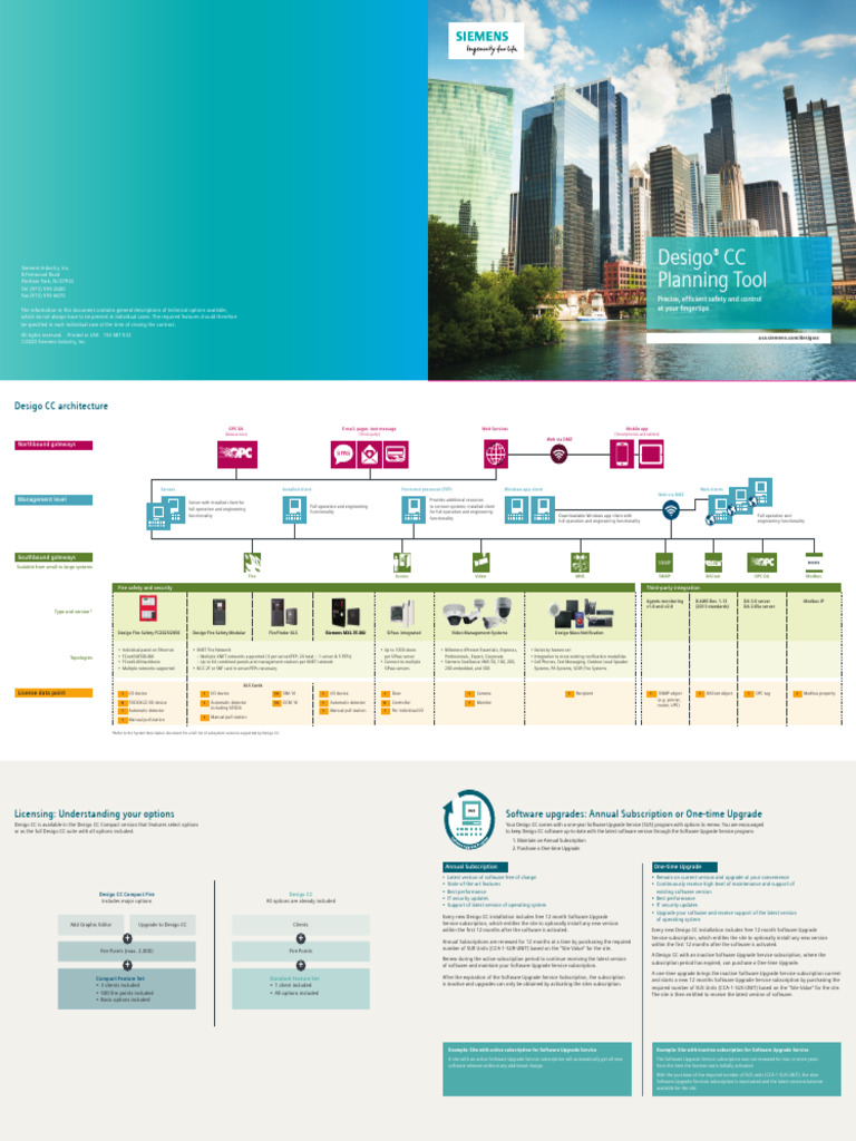 Planning Tool Desigo CC | PDF | Subscription Business Model | Server ...
