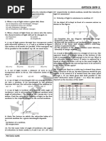 Worksheet Refractive Index Numericals CH - 10 Light Class - X | PDF ...
