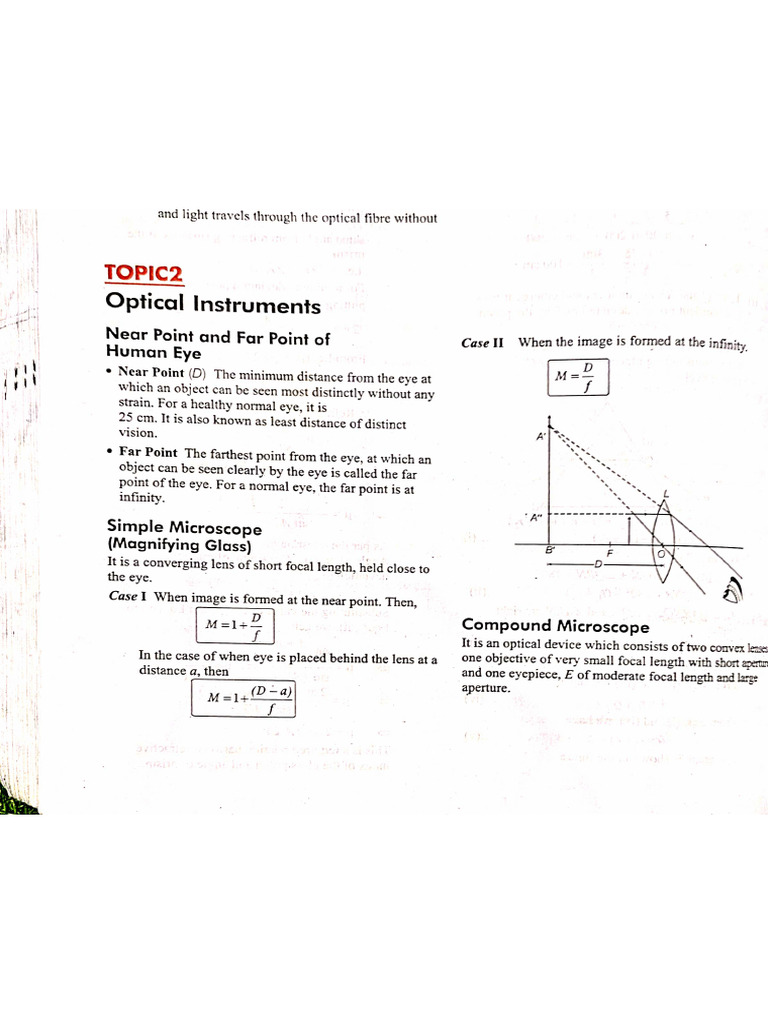 Optical Instrument | PDF