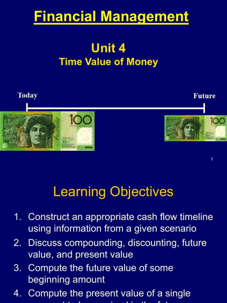 FinMan Unit 4 Lecture-Time Value of Money 2021 S1 | PDF | Time Value Of ...