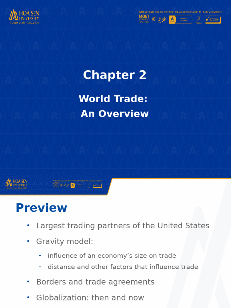 Chapter 2_World Trade Overview | PDF | North American Free Trade ...