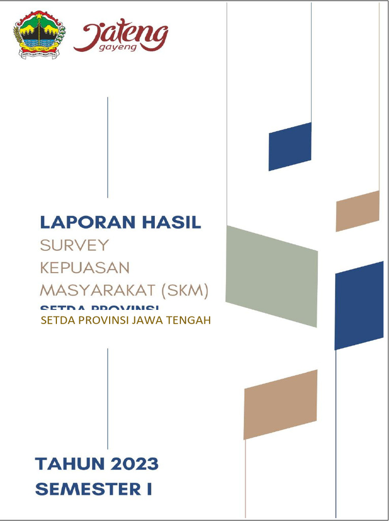 Laporan SKM Semester I Jateng 2023 | PDF | Bisnis | Pengelolaan ...