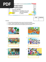 LKPD P.pancasila Kelas 4 - Aturan Di Lingkungan Sekitar | PDF