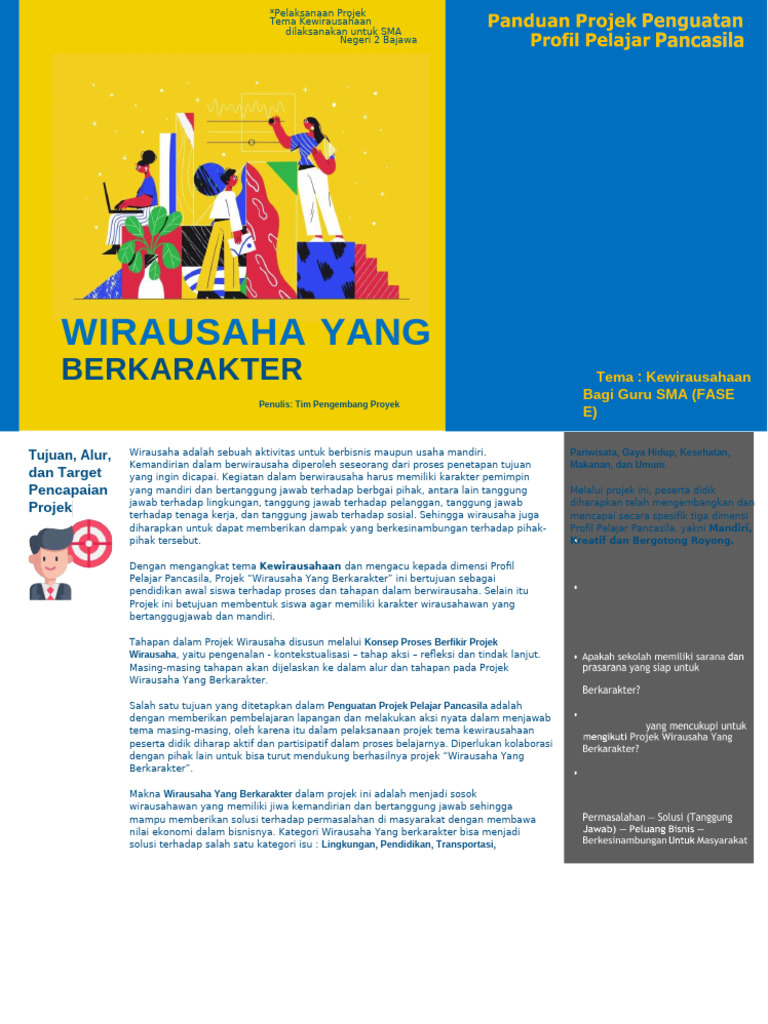 Modul Proyek P5 Fix | PDF | Karier & Perkembangan