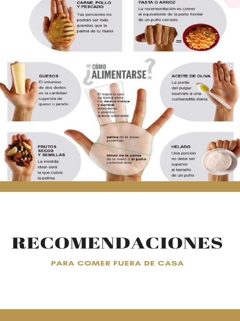 Consejos para Comer Saludable Fuera de Casa | PDF