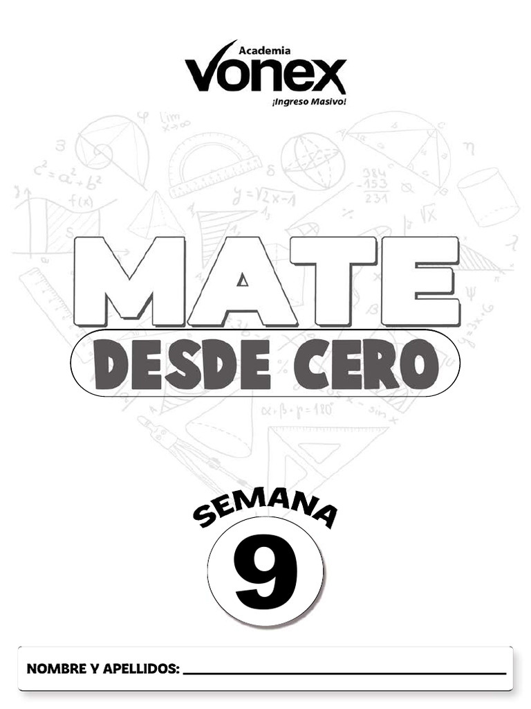 Mate Cero S9 Boletin | PDF | Factorización | Ángulo