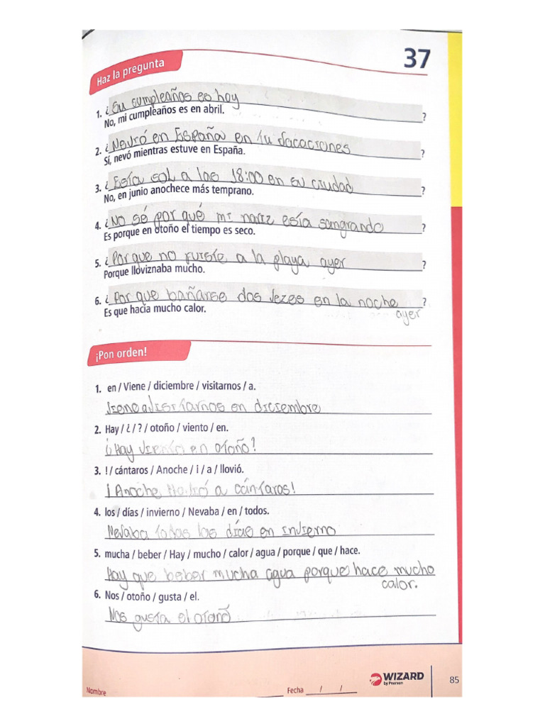 Haz La Pregunta | PDF