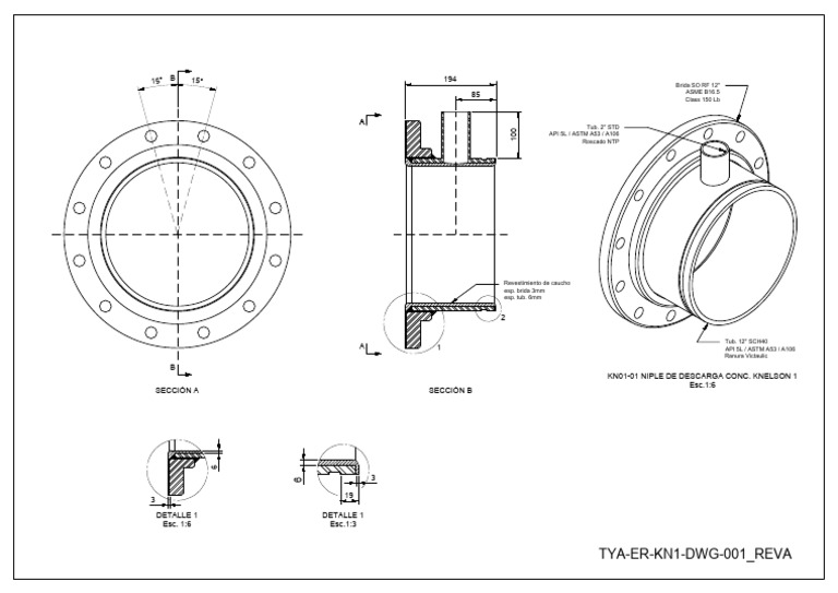 Tya Er KN1 DWG 001 - Reva | PDF