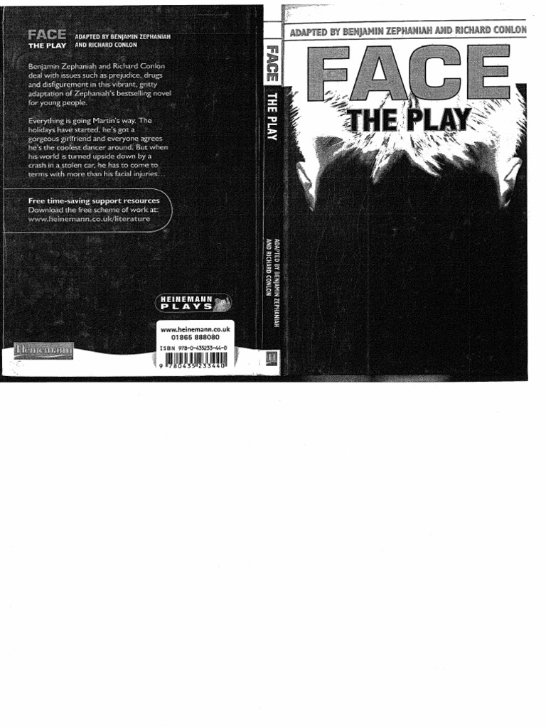 Face The Play - Zephaniah & Conlon | PDF
