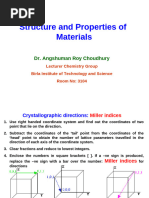 Miller Indices for Crystallographic Planes | PDF | Crystal Structure ...